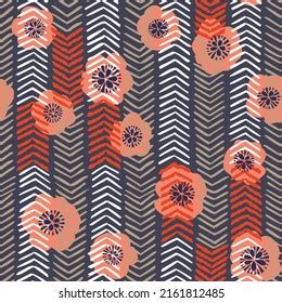 Seamless Zig Zag Lines Overlaid By Stock Vector Royalty Free Shutterstock