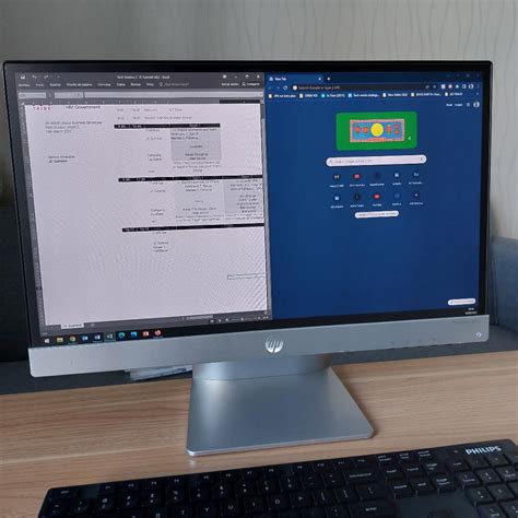 HP Pavilion 22xi IPS LED Backlit Monitor Wireless Philips Keyboard