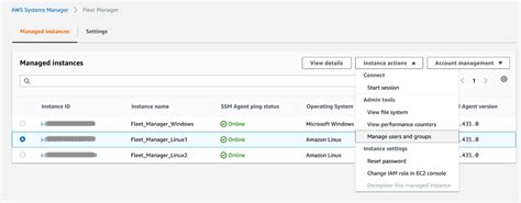 Streamline Server Fleet Management With AWS Systems Manager Fleet Manager AWS Cloud Operations