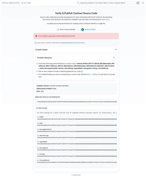 Verify Publish Contract Source Code Smart Contracts OpenZeppelin