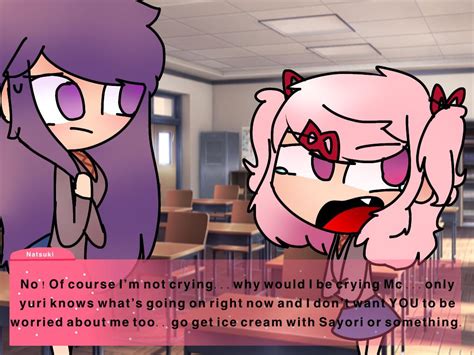 Natsuki Are You Crying R Ddlc