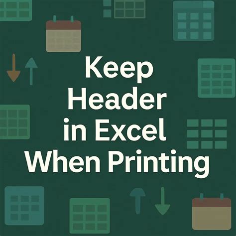 How To Keep Header In Excel When Printing 2 Quick Methods Excel Insider