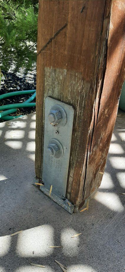 Pergola Posts Cracking Community Forums