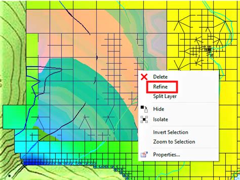 How To Refine An Unstructured Grid Aquaveo And Water Resources Engineering News