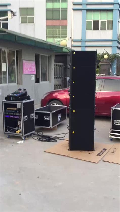 Professional Audio Mini Line Array 10 Inch Powerful Loudspeaker System