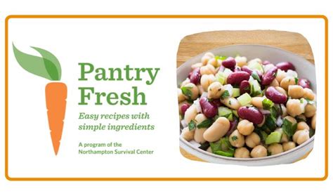 Northampton Survival Center Summer Three Bean Salad Northampton