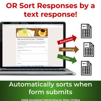 Google Form Sign Up Sort Into Tabs Automatically Sort Responses