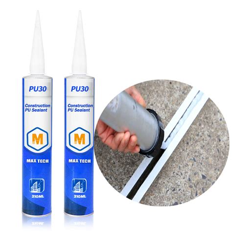 White Low Modulus Elastomeric Building Expansion Joint Sealant 300ml Cartridge