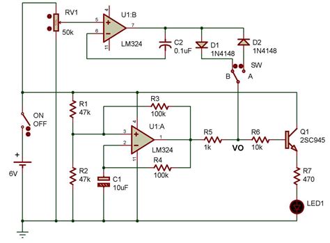 Learn How To Build An Lm324 Amplifier Circuit With This Diagram