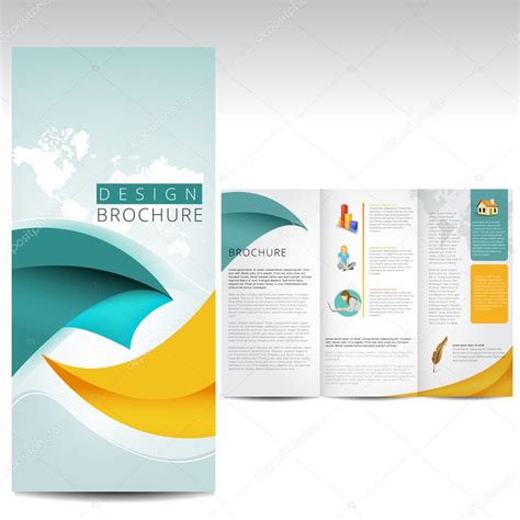Brochure Design — Stock Vector © Timea 33144779