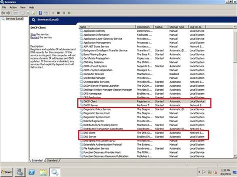 Red Cross On Dhcp In Management Console Windows Spiceworks Community