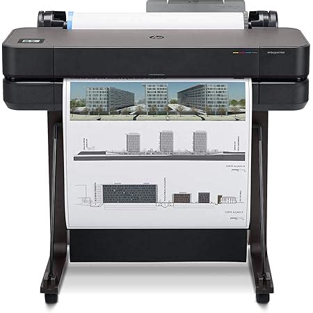Amazon Com HP DesignJet T210 Large Format 24 Inch Plotter Printer With Modern Office Design