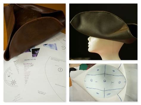 Tricorn Pirate Hat Downloadable Pattern Pirate Hats Hat Patterns