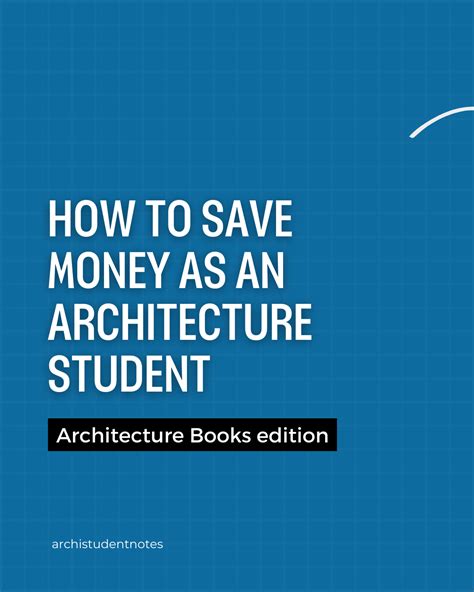 How To Save Money On Architecture Books As An Architecture Student