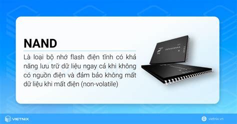 Nand Là Gì Sự Khác Biệt Giữa Các Loại Bộ Nhớ Hiện Nay