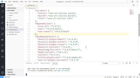 demo create a new vue 3 beta project in 10 minutes youtube