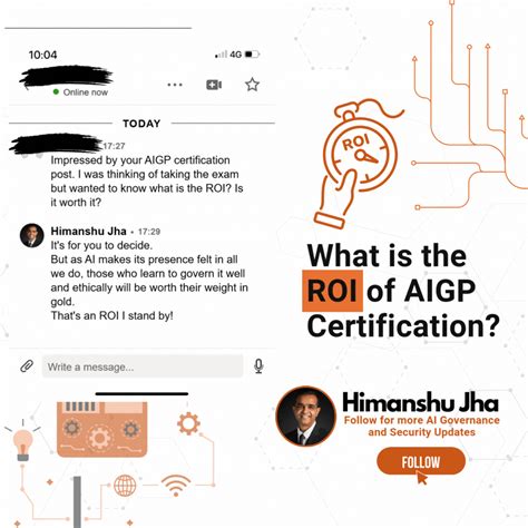 I Was Asked By Someone Whats The Roi On An Aigp Certification Is It… Himanshu Jha 39 Comments