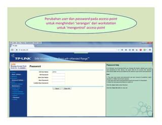 Instalasi Access Point PDF