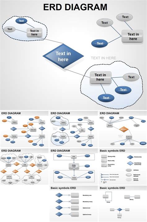 Erd Diagram Entity Relationship Powerpoint Diagrams Relationship