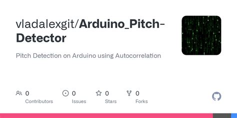 Github Vladalexgitarduinopitch Detector Pitch Detection On Arduino Using Autocorrelation