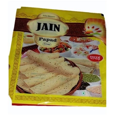 200g Jain Moong Crispy Papad Packaging Type Packet At Best Price In