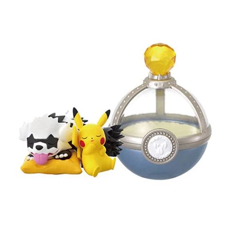 Zigzagoon And Pikachu Pokemon Dreaming Case 4 Figure