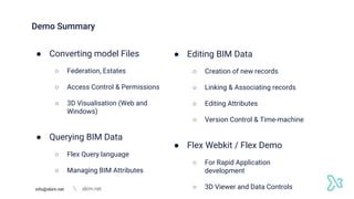 Xbim Flex Taking The Xbim Toolkit Into The Cloud PPTX