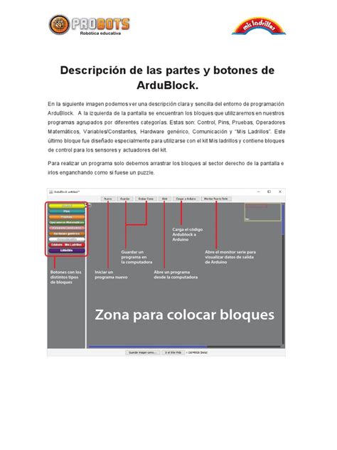 Manual Uso Ardublock Pdf Arduino Monitor De Computadora