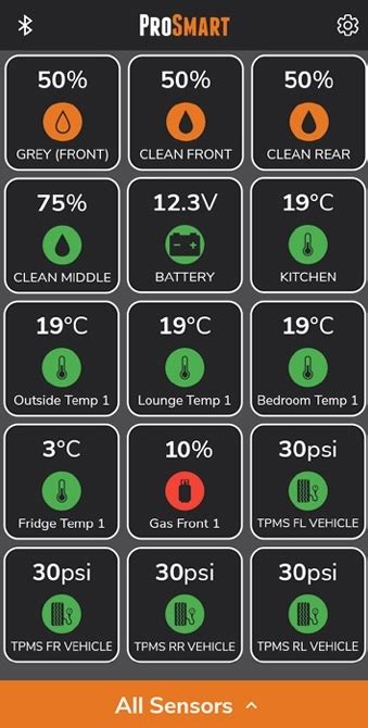 Bmpro Prosmart Standard Rv Bluetooth Monitoring System