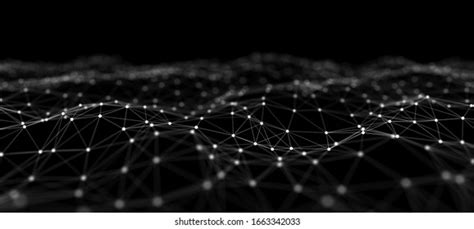 Structure Network Connection Points Lines Data Stock Illustration 1663342033 Shutterstock