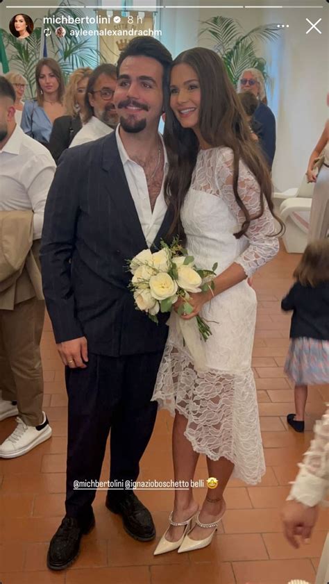 Ignazio Boschetto De Il Volo Ha Sposato La Fidanzata Michelle Bartolini