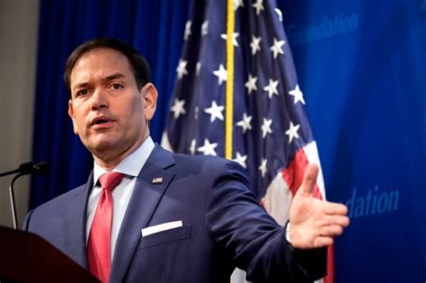 Marco Rubio Says ‘shadow Government Runs America Downplays Donald