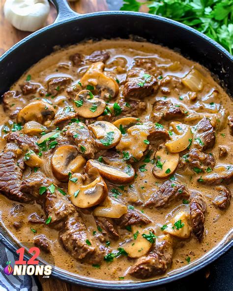 Beef Stroganoff