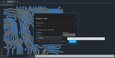 contour line export to cad file esri community