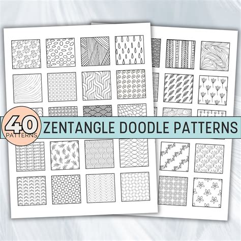 Free Printable Zen Doodle Patterns Printables