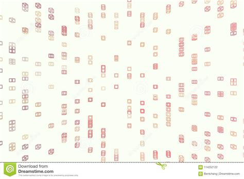 Color Abstract Square Rectangle Pattern Generative Art Background Drawing Creative Vector