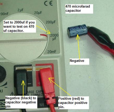 How To Test A Capacitor Testing Electronic Components