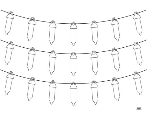 Printable Christmas Lights String 19 500 Christmas Lights String