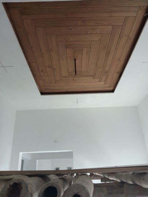 Veneer Ceiling Design Living Room