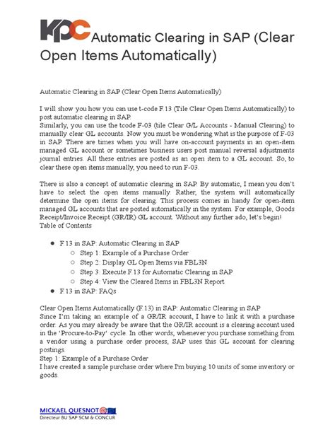 Edoc Automatic Clearing In Sap Download Free Pdf Version Control Invoice