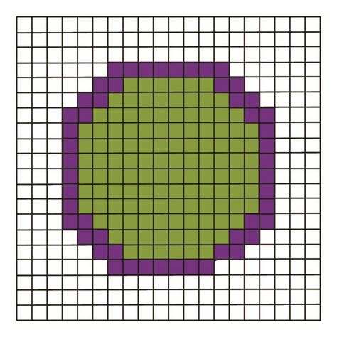 schematic view for the subdivisions of a circle a an actual model