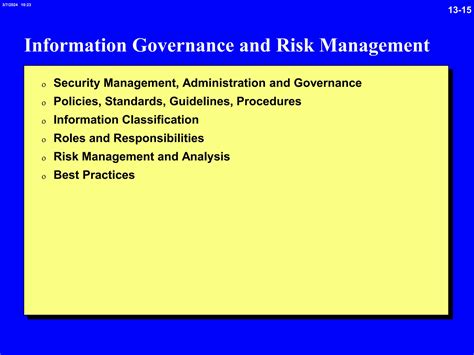 Information Security Lecture Slides Ppt