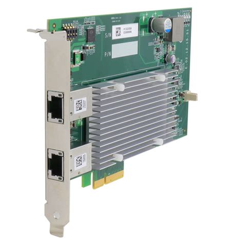 Pcie Poe550x 2 Port 10gbe Network Adapter With Ieee 802 3at Poe Machine Vision Frame Grabber Card