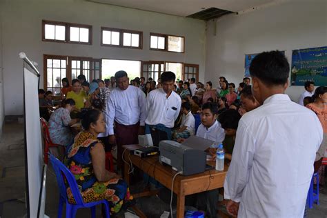 ဥတ္တရသီမြို့နယ်ရှိ ရပ်ကွက် ကျေးရွာများမှ ပြည်သူ ၃၉၅ ဦးအား ဇီဝဆိုင်ရာအခ