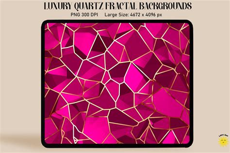 Luxury Magenta Gold Quartz Background By Mulew Art Thehungryjpeg