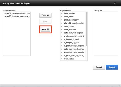 Loans Api Export Ecl Help Desk