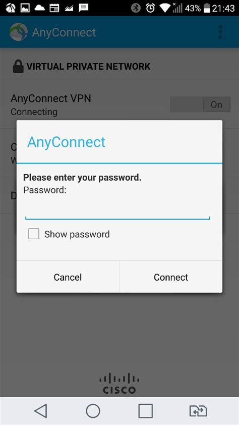 How To Configure Cisco Anyconnect Vpn For Android