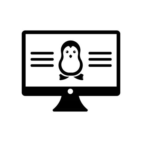 Top 60 Linux Clip Art Vector Graphics And Illustrations Istock