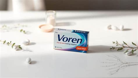 Voren 止痛藥必讀攻略：成分功效和使用指南