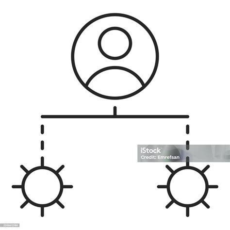 Teamwork Project Management Icon Business Hierarchy Stock Illustration Download Image Now Istock